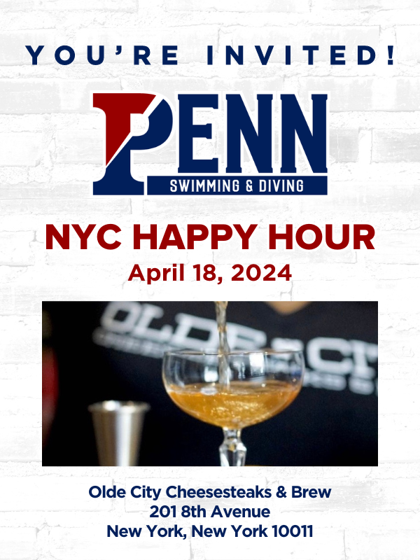Penn Alumni - Penn Swimming & Diving NYC Happy Hour