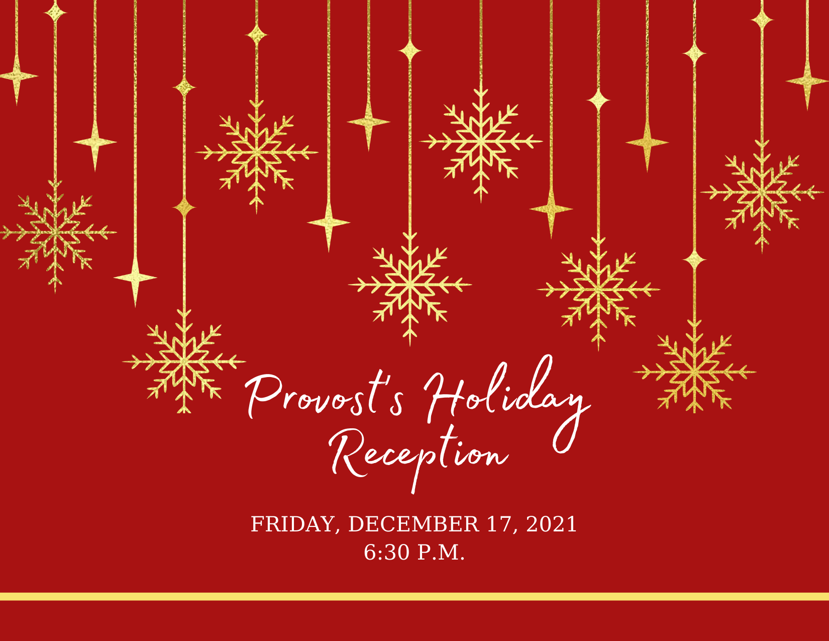 JMU - Provost's Holiday Reception