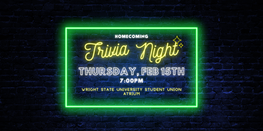 Wright State Alumni - 2023 Homecoming Trivia Night